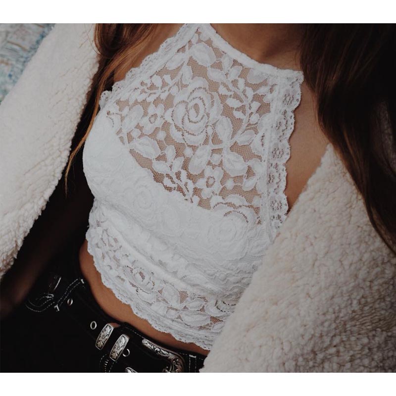 Top de encaje Jazmín | Araliz